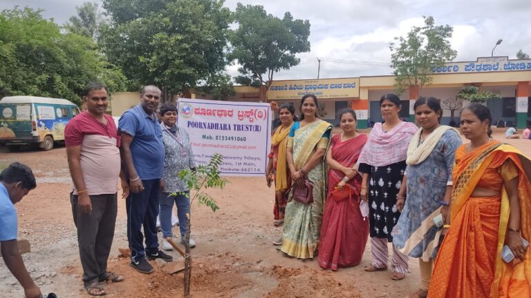 Sapling Plantation – Poorna Dhara